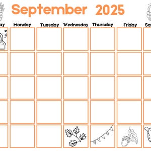 2025 Kids Traceable Calendar Printable | Fine Motor Skills Activity ...