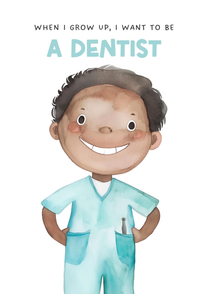 When I Grow up Flash Cards | Printable Career Exploration | Kids ...