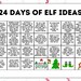 Holiday Elf Ideas Printable | 24-day Elf Activity Calendar | Christmas ...