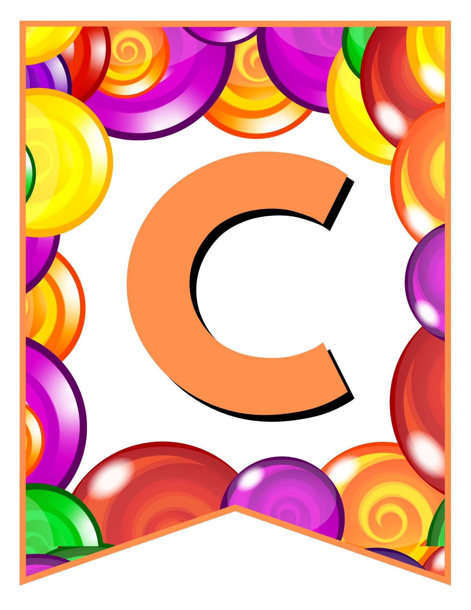 Alphabet Bulletin Board Letters for Classroom And/or Home, ABC Letters ...