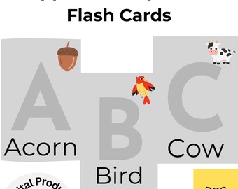 Printable Alphabet Flash Cards | Homeschool Learning Resource ...