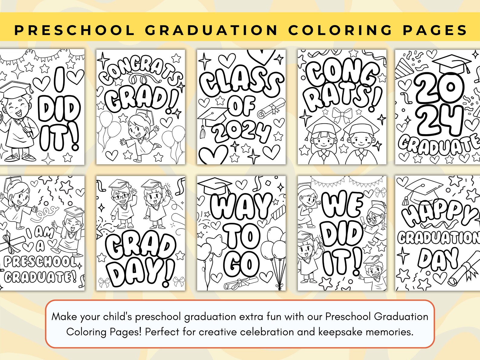 Editable Preschool Graduation Bundle, Preschool Graduate Resource ...