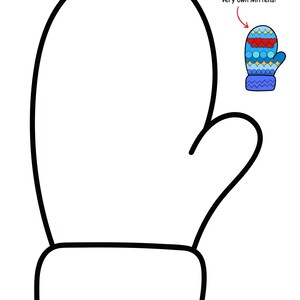Build Your Own Winter Mittens | Printable Paper Craft for Kids | Winter ...