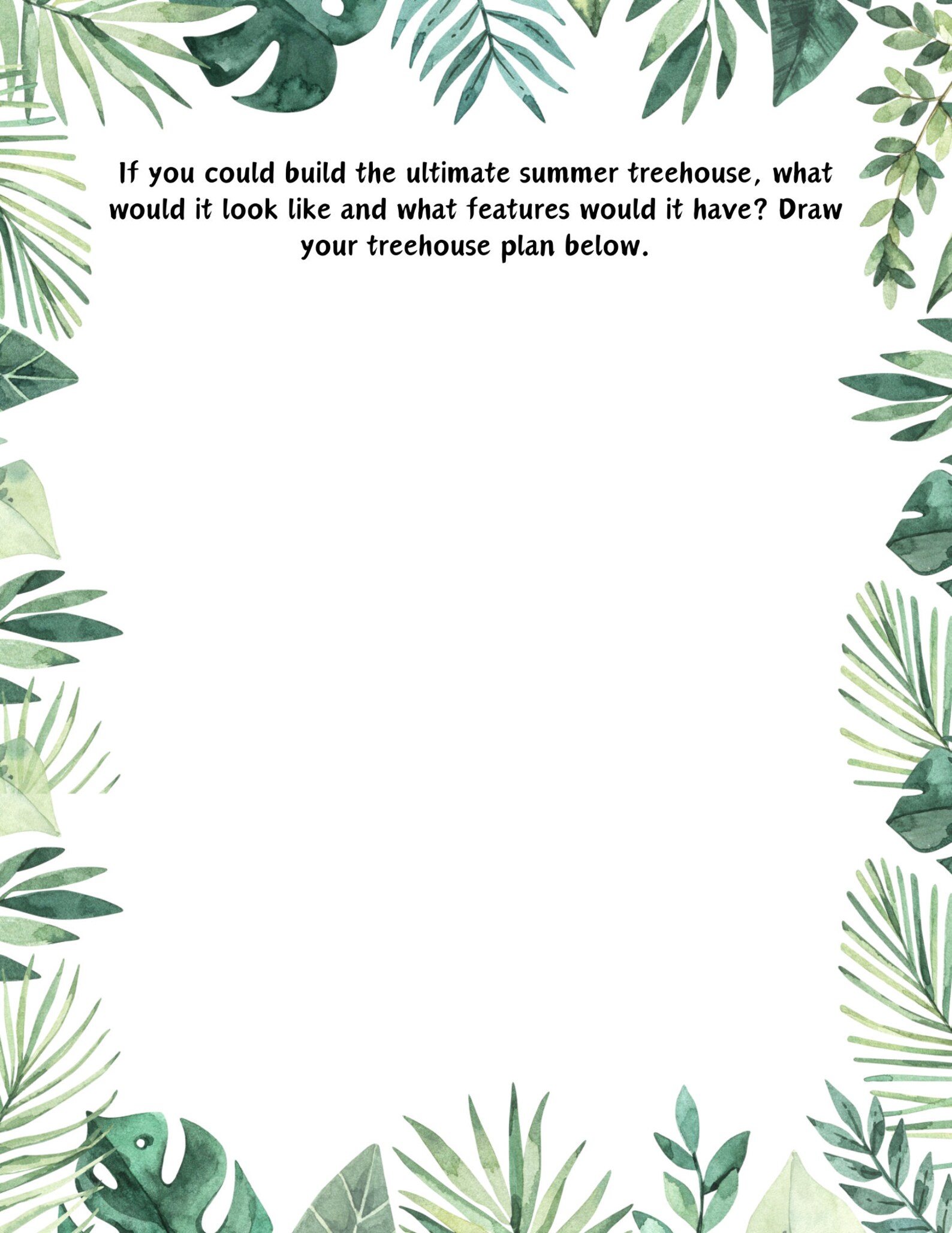 Kids Summer Writing Prompts, Primary Summer School Activities, Journal ...