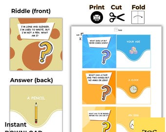 Kindergarten Trivia Cards - Educational Game for Kids - Fun Learning ...