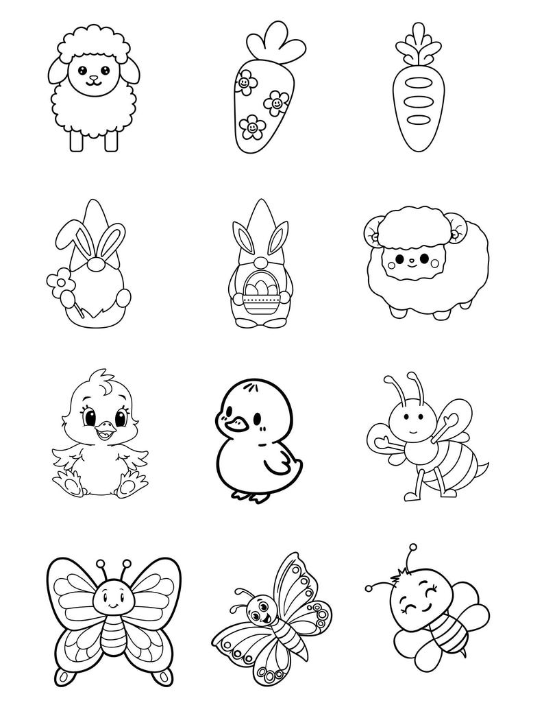 Easter Finger Puppets Printable | Bunny Chick Puppet Craft | Spring ...