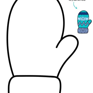 Build Your Own Winter Mittens | Printable Paper Craft for Kids | Winter ...
