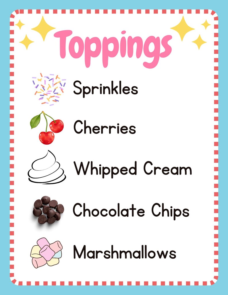 Ice Cream Shop Pretend Play Printables | Dramatic Play Center (digital ...
