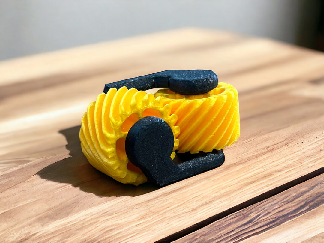 Gear Fidget Desk Toy 3D Printed - Etsy