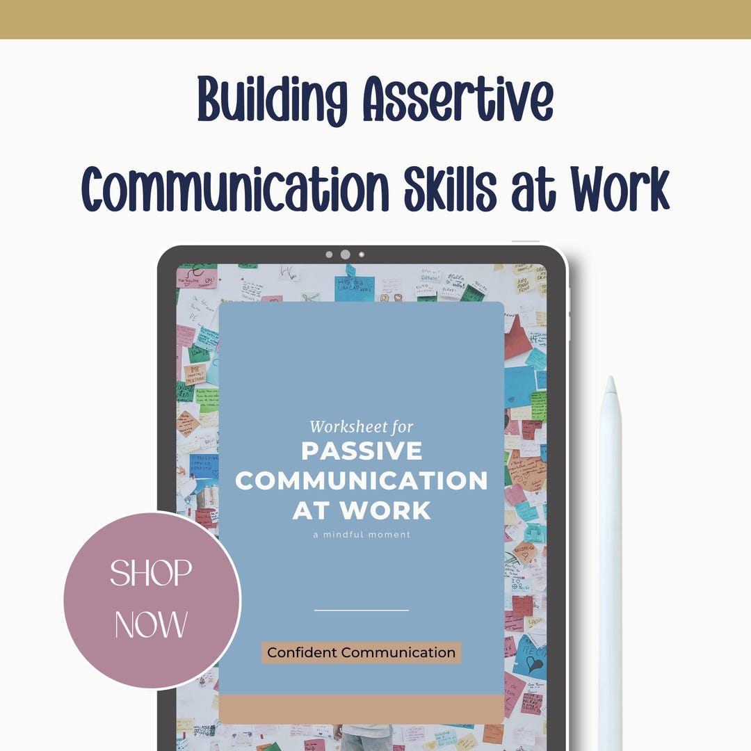 Workplace Assertiveness Digital Guide for Setting Boundaries in the ...