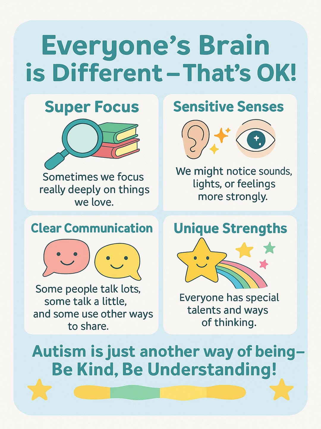 Autism Acceptance Printable Wall Art | Neurodiversity Infinity Symbol ...