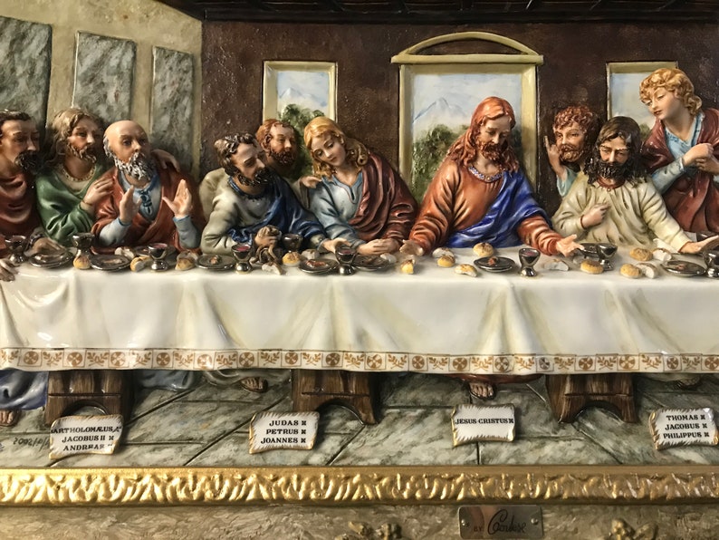 The Last Supper by Cortese - Etsy