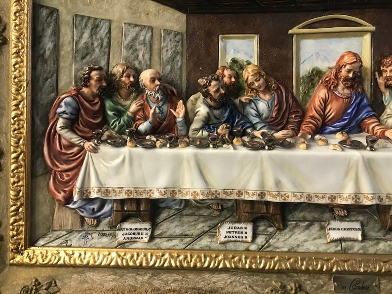 The Last Supper by Cortese - Etsy