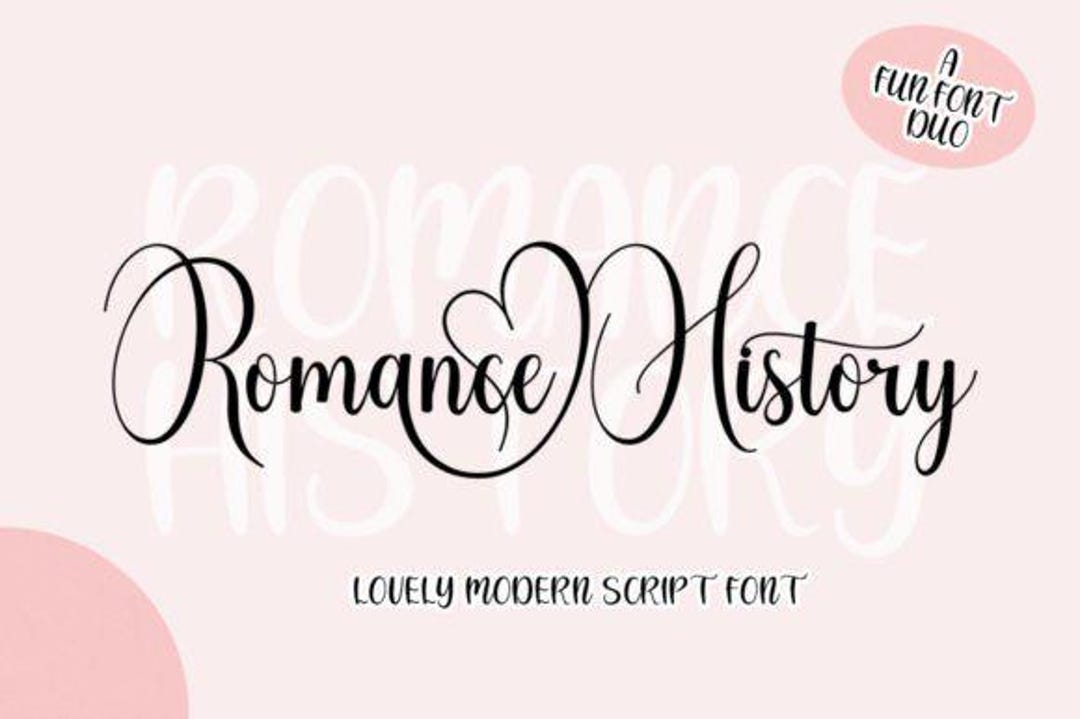 Elegant Handwritten Script Font Bundle: Cursive Calligraphy for Wedding ...