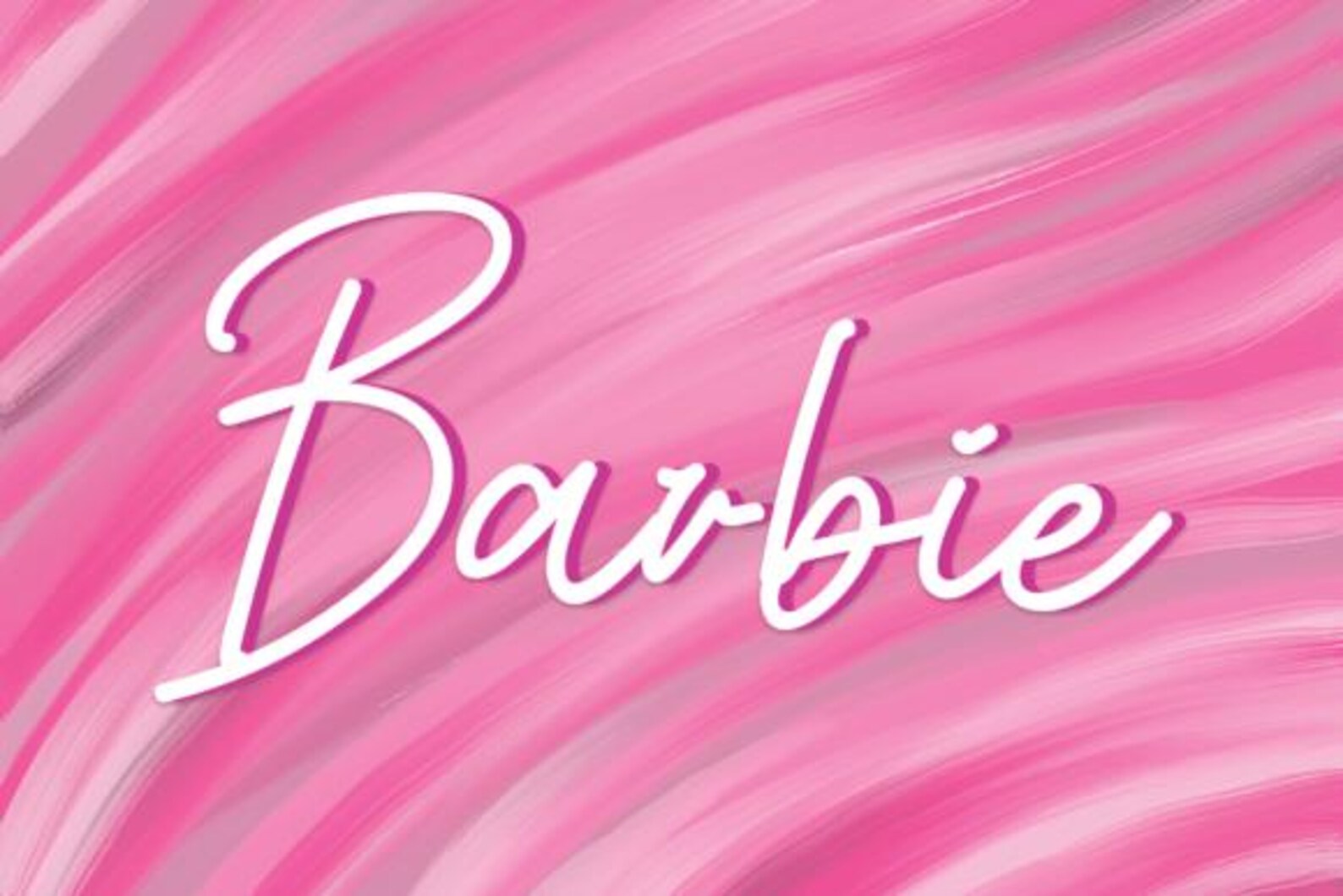 Barbie Script Font: Elegant Calligraphy Typeface - Etsy