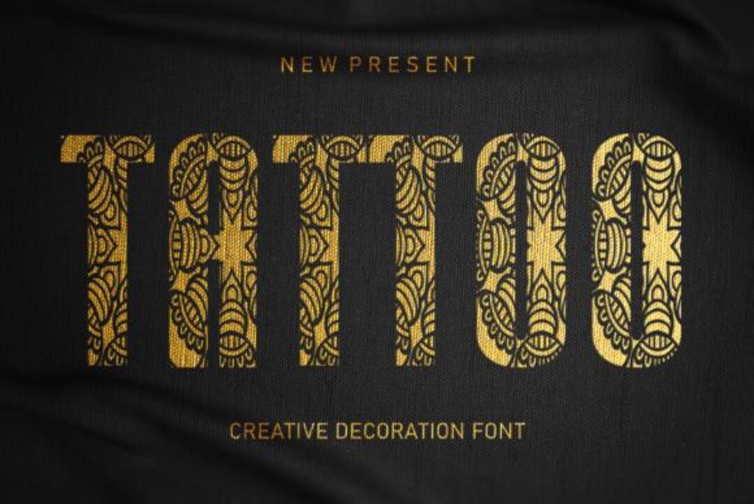 Stunning Gothic Tattoo Fonts, Calligraphy Fonts, and Script Lettering ...