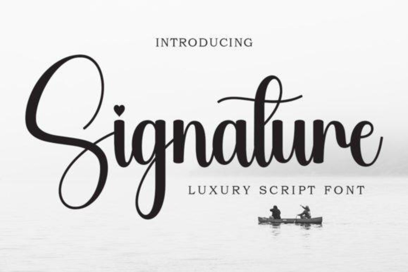 Signature Cursive Font | Elegant Handwritten Script for Branding, Logos ...