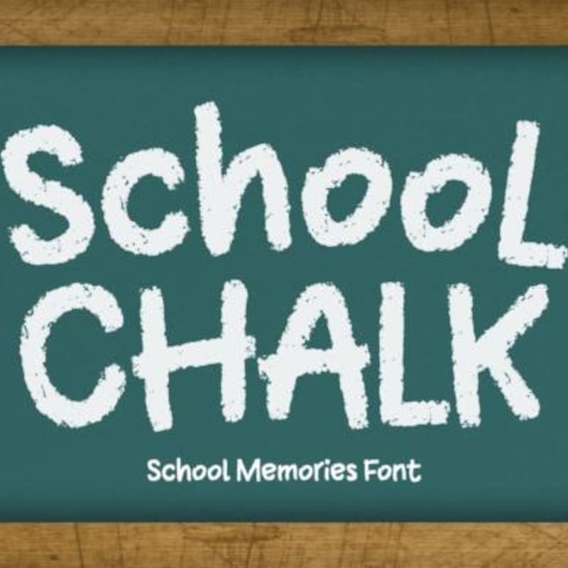 Chalk Typography - Etsy