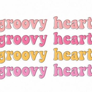 Peace and Love Retro Display Font Duo | Fun Groovy Typeface for Kids ...