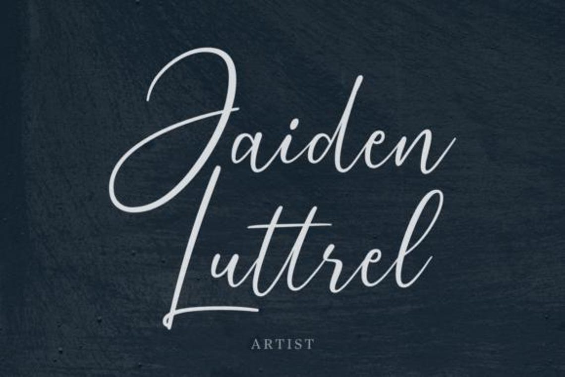 Stylish Calligraphy Font | Modern Graceful Script for Branding ...