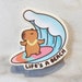 Capy Rizz, Capybara Sticker, Cute, Funny, Fun Sticker, Waterproof ...