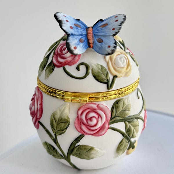 Ceramic Jewelry Box - Etsy
