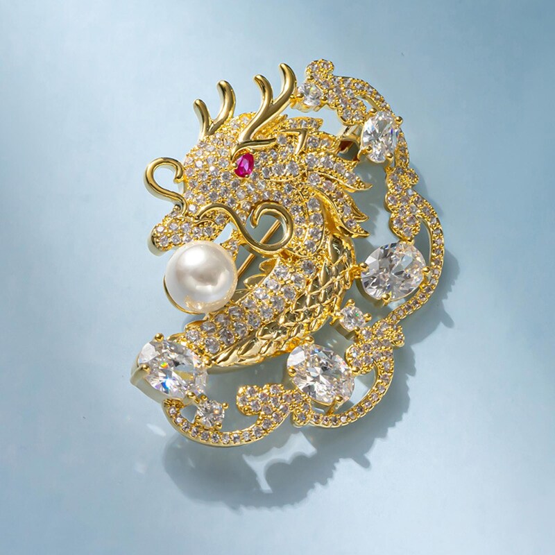 Dragon Brooch - Etsy