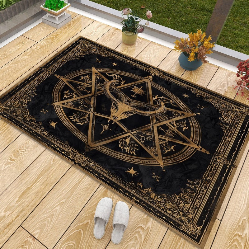 Wiccan Rug - Etsy