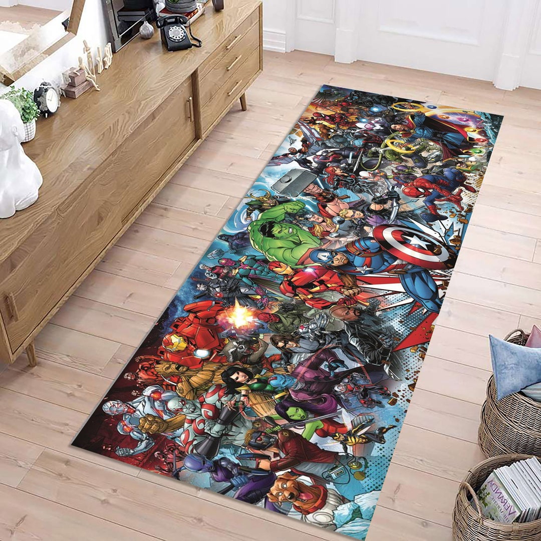 Superhero Rug, Spiderman Rug, Super Hero Rug, Spider Man Rug, Hulk Rug ...