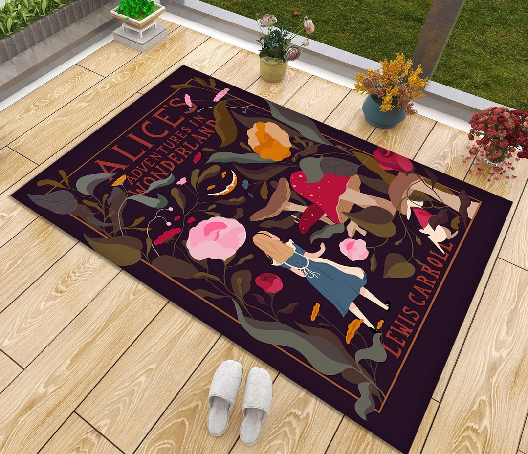 Alice in Wonderland Rug, Alice Rug, Alice Design Rug, Tale Rug, Movie ...
