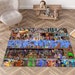 Monster Hunter Rug, Monster Rug, Hunter Rug, Anime Carpet, Game Room ...