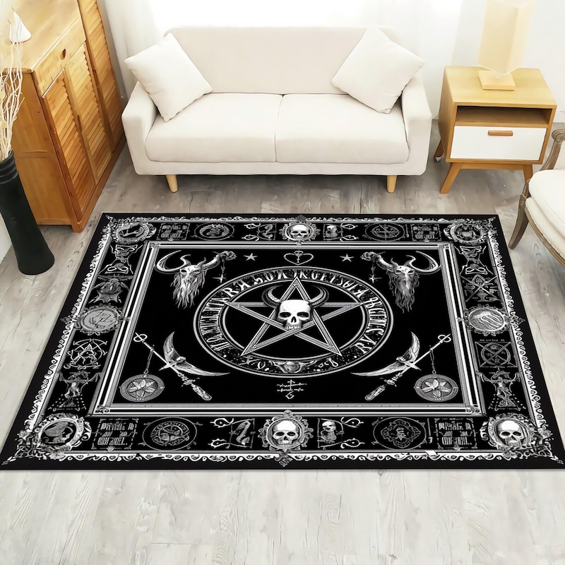 Wiccan Rug - Etsy