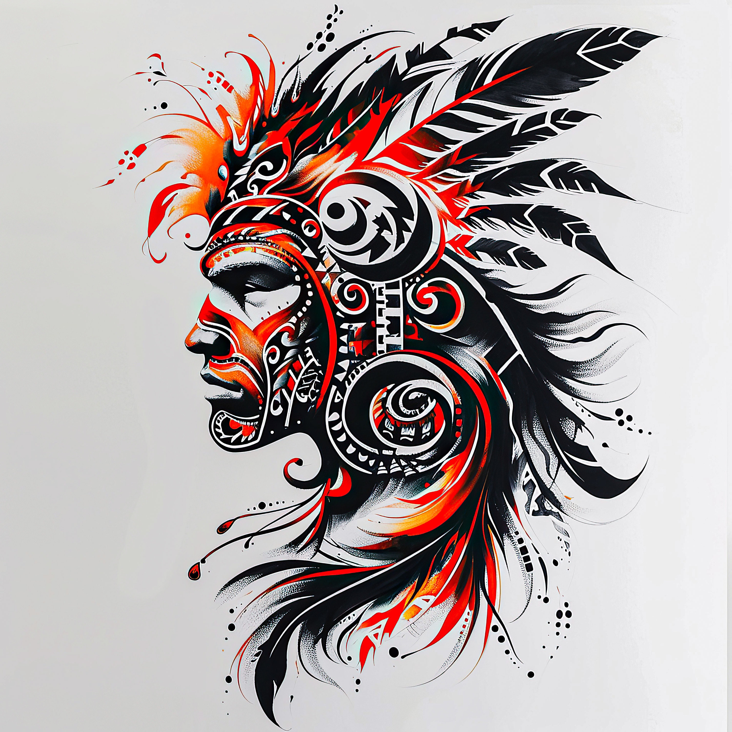 50 Different Polynesian Style Prints PNG Format, Transparent Background ...