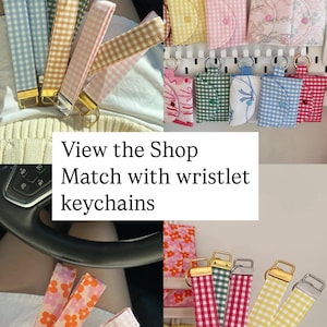 Colorful Keychain Wallet for Essentials, Keyring Wallet, Cotton ...