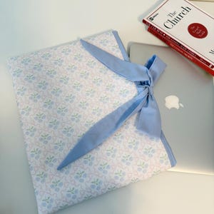 Bow Book Sleeve, Bow Book Cover, Book Pouch, iPad & Laptop Case, Kindle ...