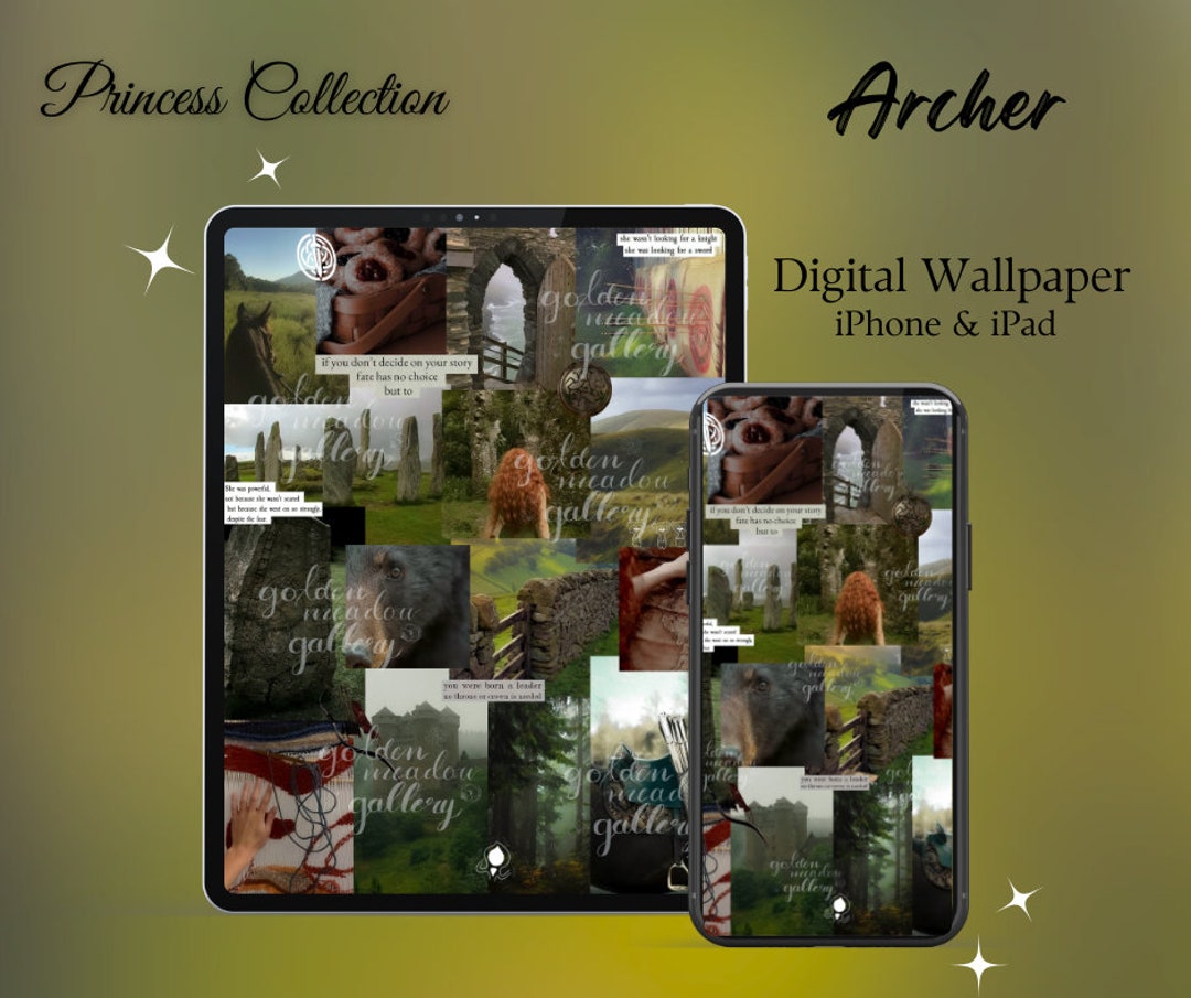 Merida Collage Digital iPhone Wallpaper Phone Lockscreen Aesthetic iPad ...