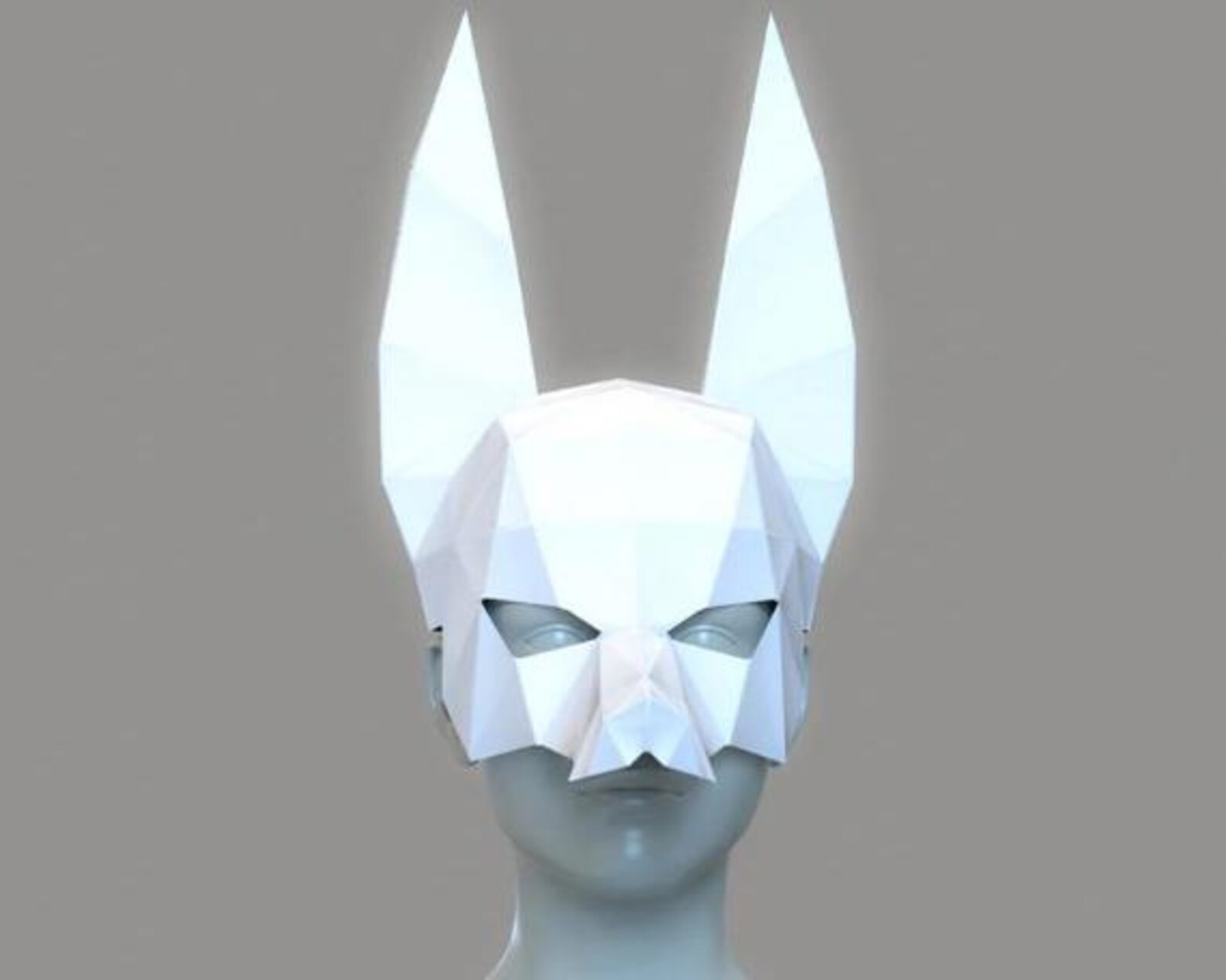 Anubis Mask / Jackal Mask | DIY Paper Mask, Printable Template ...