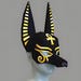Anubis Mask / Jackal Mask | DIY Paper Mask, Printable Template ...