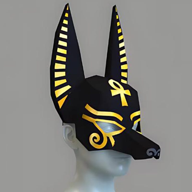 Anubis Mask - Etsy