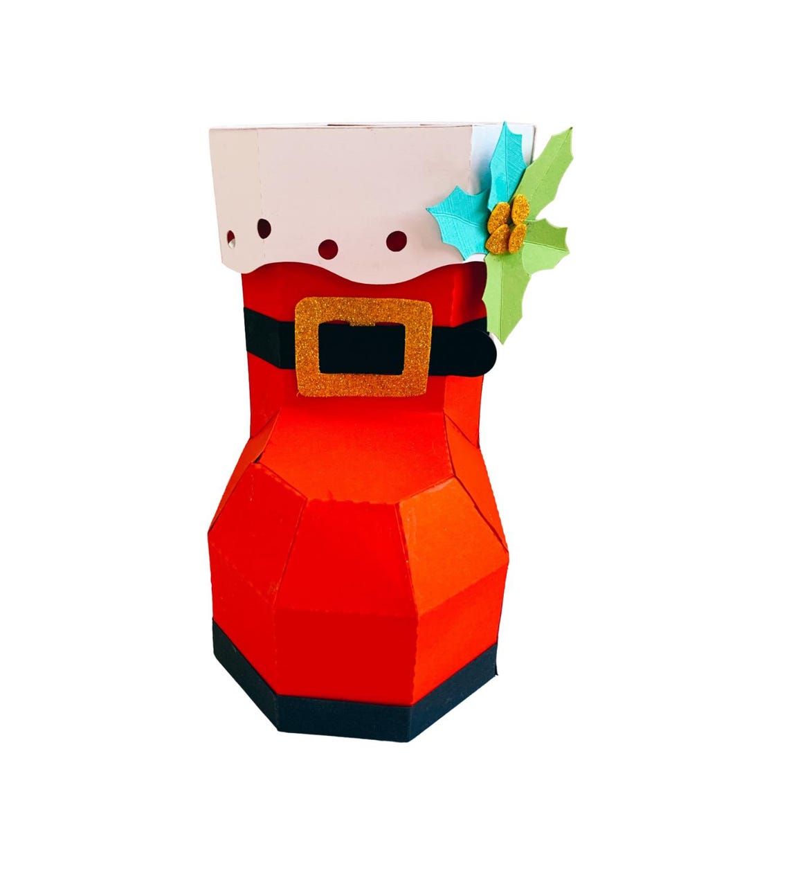Easy Christmas Papercraft / Santa Bots / Candy Box Papercraft ...