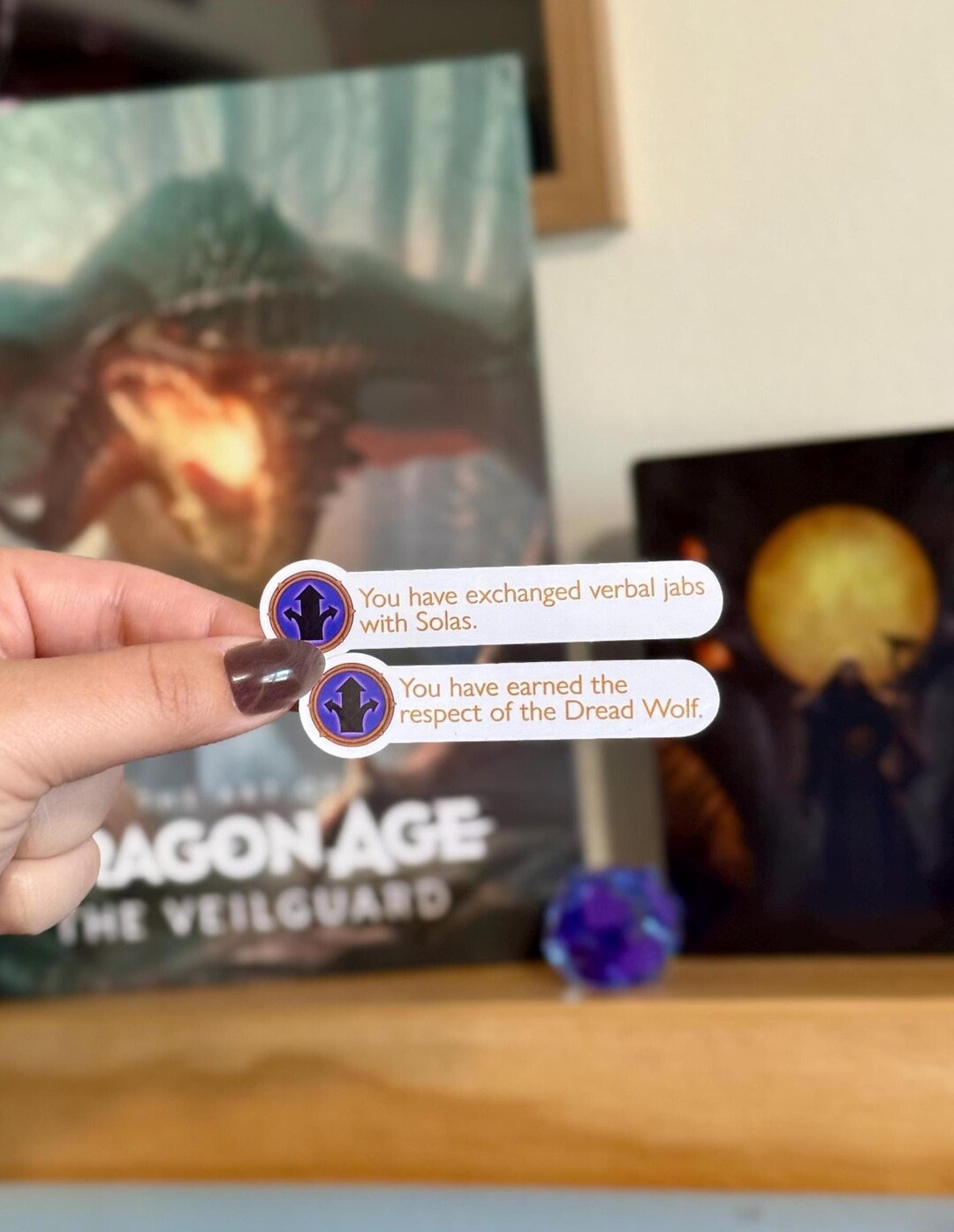 Solas Approval Stickers | Dragon Age Veilguard Inspired - Etsy