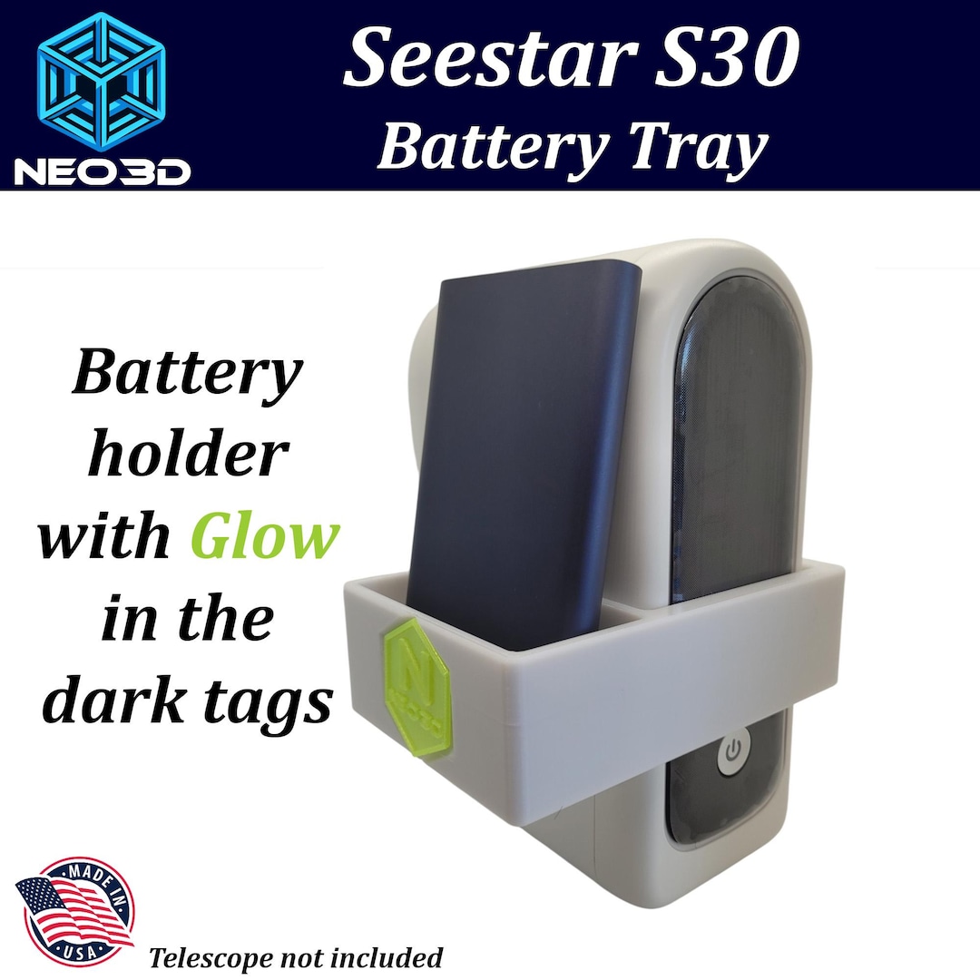 ZWO Seestar S30/S30 Pro Battery Holder for Telescope - Etsy