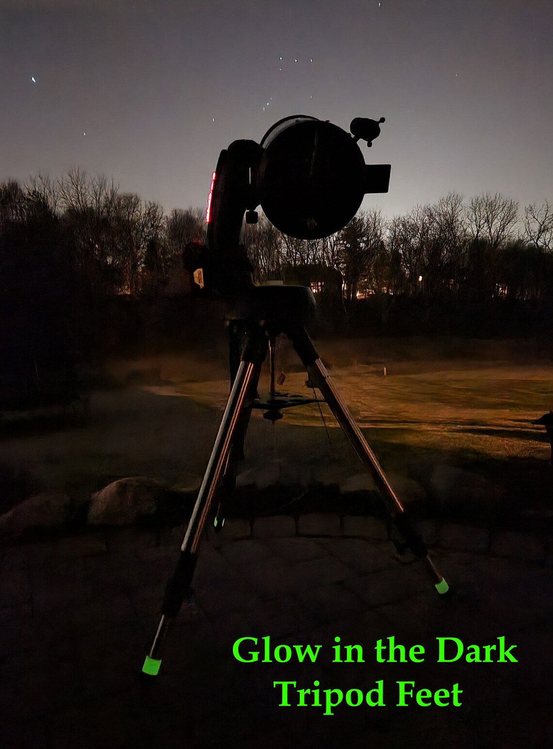 Glow in the Dark Telescope Tripod Feet - Etsy