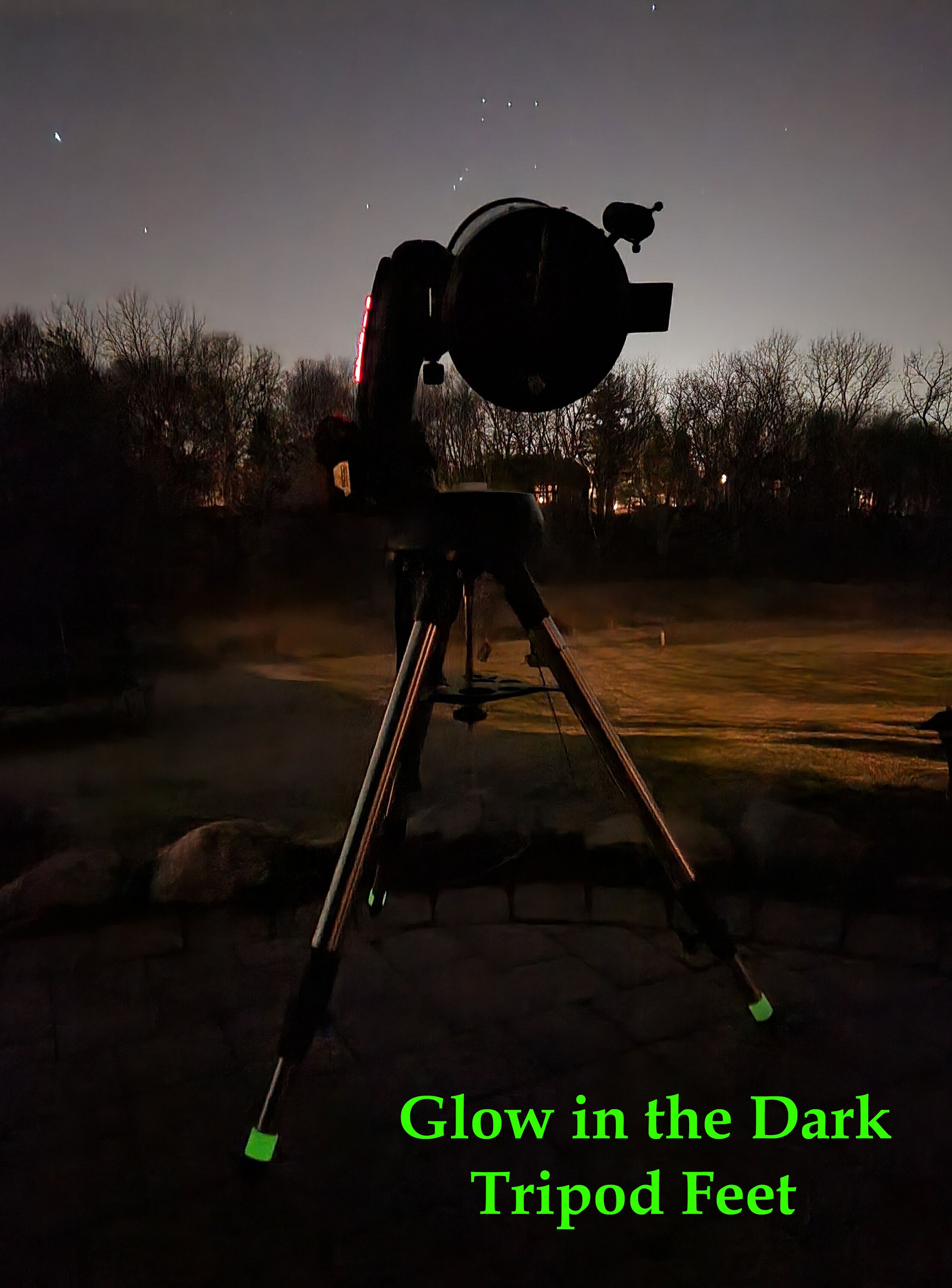 Glow in the Dark Telescope Tripod Feet - Etsy