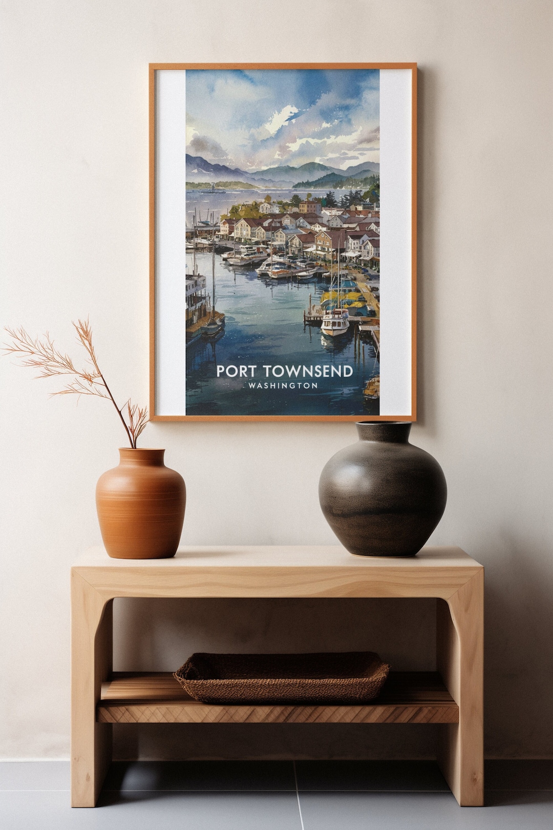 Port Townsend Washington Poster, Port Townsend Poster, Port Townsend ...