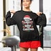 Funny Inappropriate Christmas Sweatshirt, Most Likely to Queef This ...
