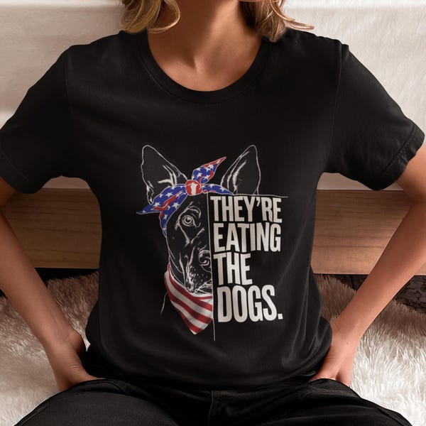They're Eating the Dogs Shirt, Funny Trump Kamala Harris Debate Shirt ...