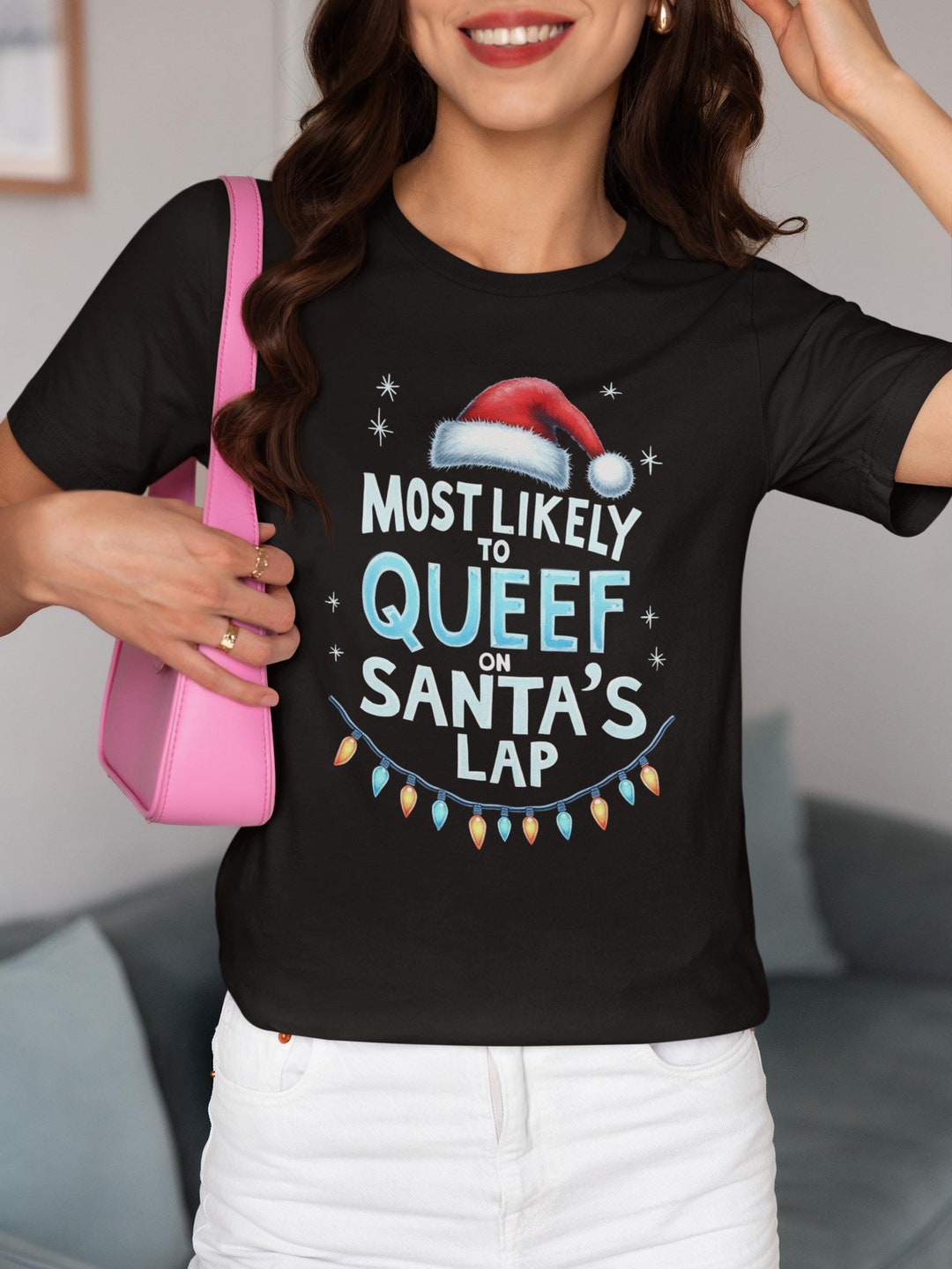 Funny Christmas Shirt, Inappropriate Christmas Tee, Most Likely to ...