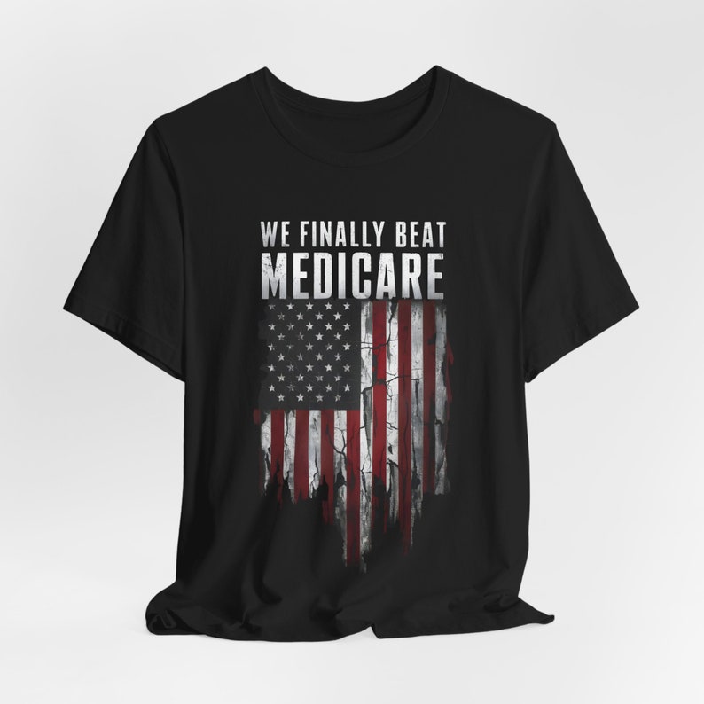 We Finally Beat Medicare Shirt, Presidential Debates 2024 Shirt, Funny ...