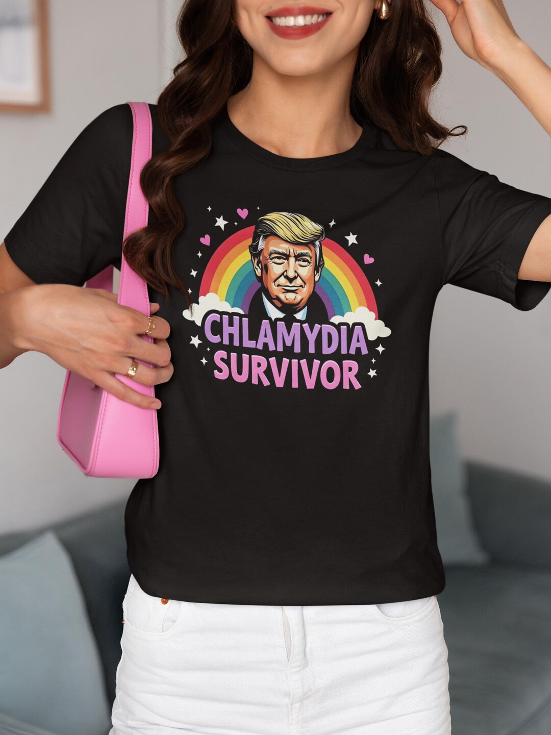 Funny Donald Trump Shirt, Adult Humor Tee, Inappropriate Gag Gift ...